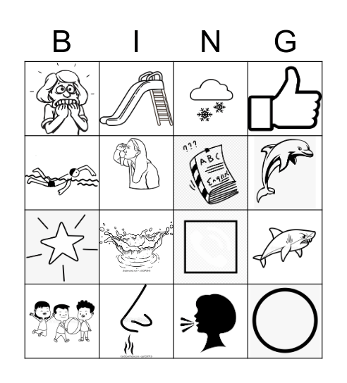 Bingo, Phonics, Week 4 Bingo Card