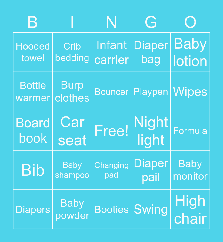 BOY STORY Bingo Card