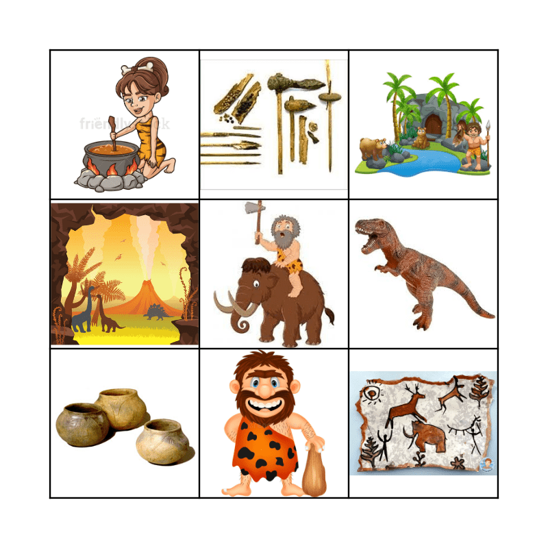 holbewoner Bingo Card