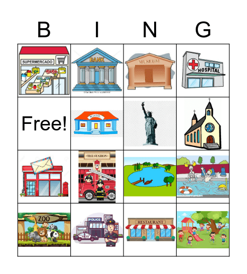 Mi comunidad Bingo Card