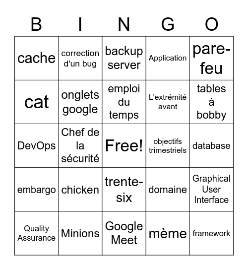 Bilinigual Bingo // Bingo Bilingue Bingo Card
