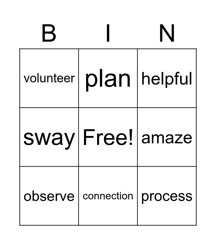 SAVVAS Chapter 2 Days 6-10 Bingo Card