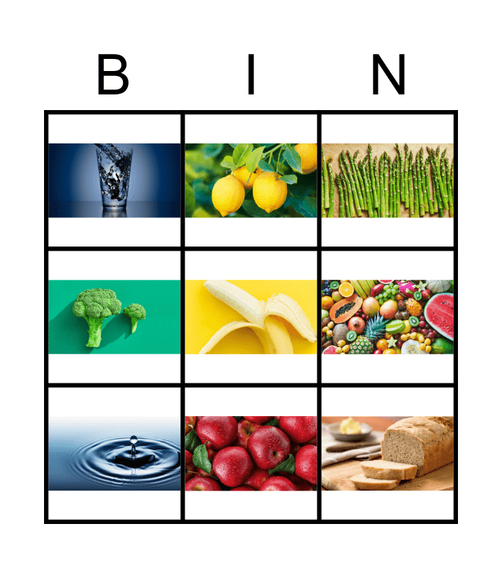 Countable and Uncountable Bingo Card
