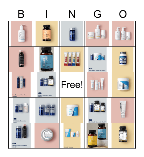 LifeVantage Bingo Card