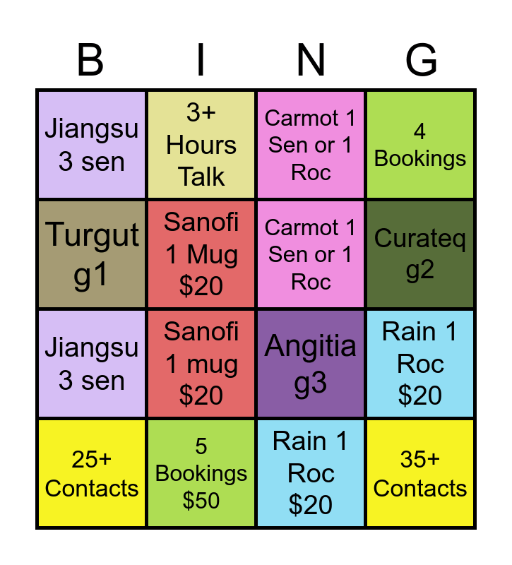 Recruitment Bingo! Bingo Card