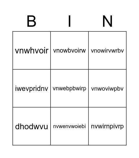 Strategies to Remove Barriers Bingo Card