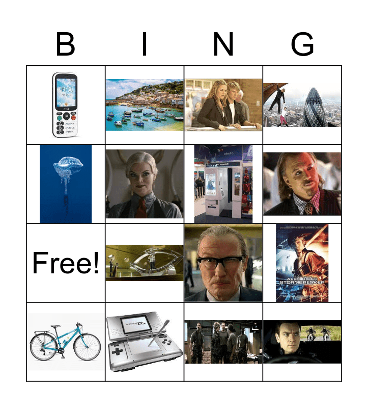 Stormbreaker Bingo Card