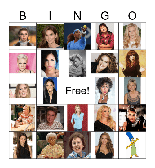 52 BINGO - Mom's Bingo Card