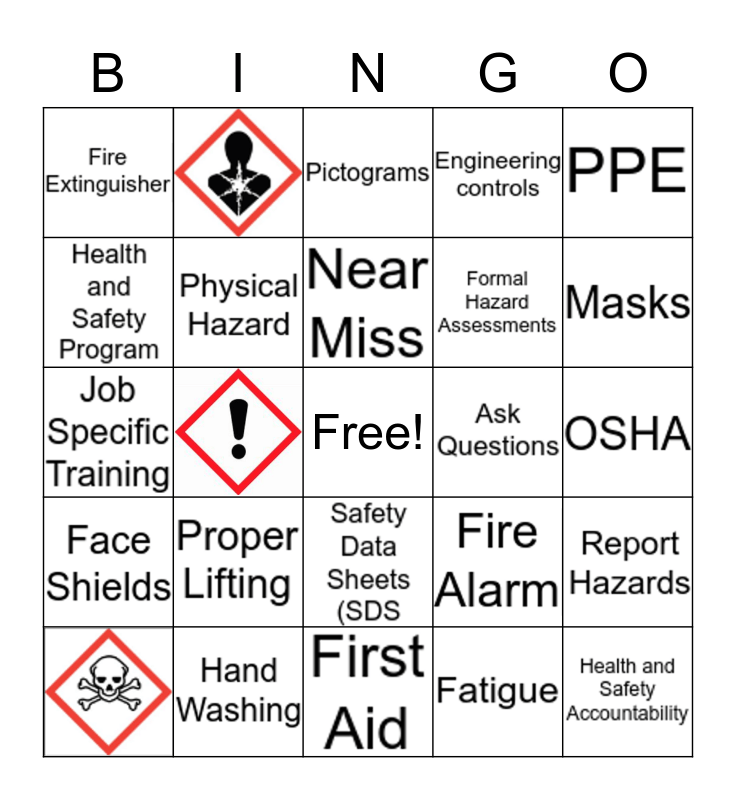 ACR ELECTRONICS Bingo Card