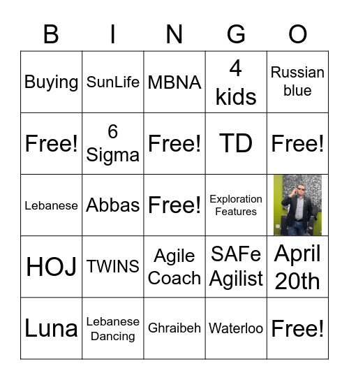 Omar Bingo Card