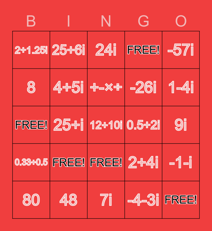 complex-numbers-bingo-card
