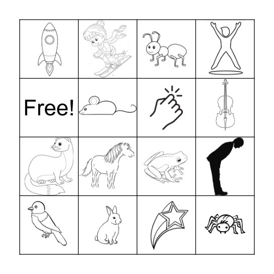 Suzuki Beginner Special Cello Bingo Card
