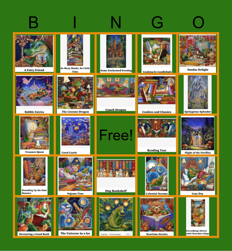 Randal Marathon Bingo Card