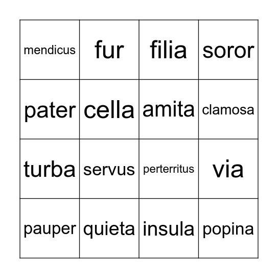 Chapter 1 Connections Bingo Card