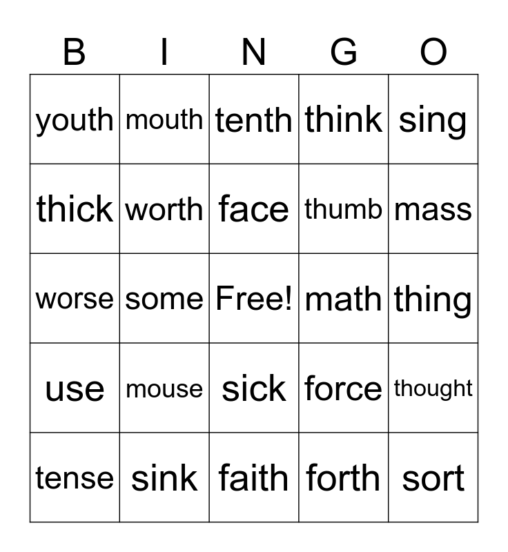 Can you tell? Bingo Card