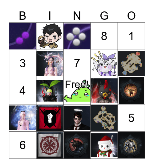 Code Zero Bingo Card