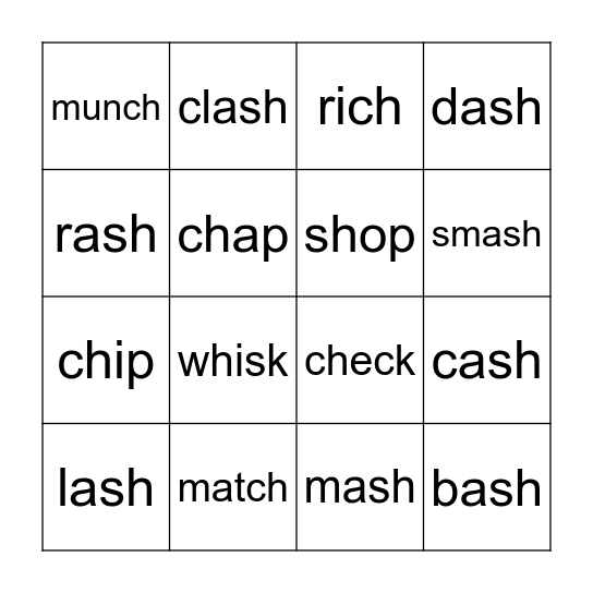 Prep C Bingo Unit 5 Bingo Card