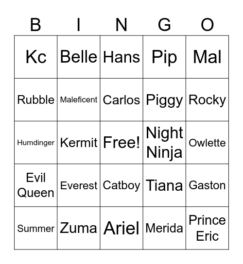 01Mon420 - Tracker Bingo Card