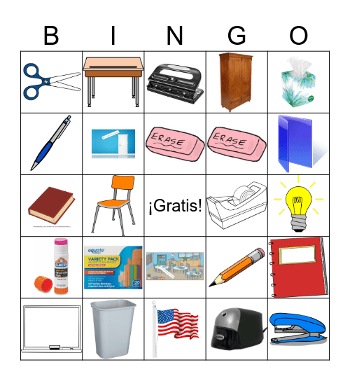 ¡Objetos de la clase! Bingo Card