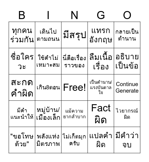 Chatgpt Bingo Th Bingo Card