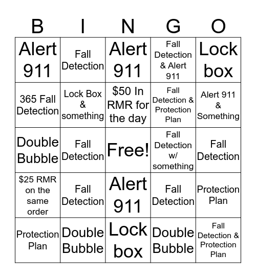 Upsell Daily Bingo Card