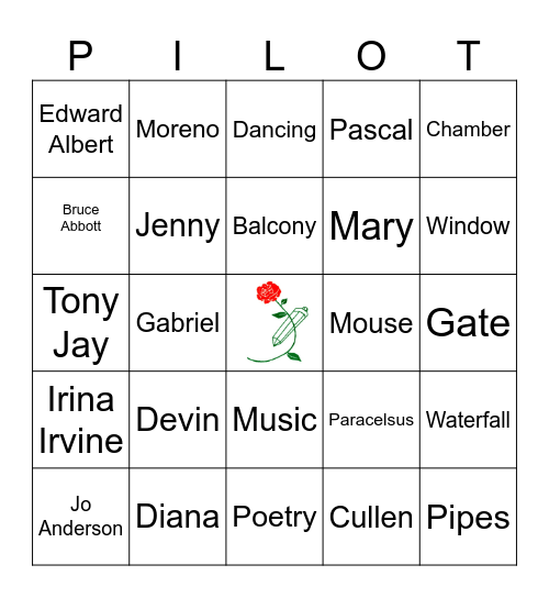 Thirty-Six Years Since the Pilot Aired! Bingo Card