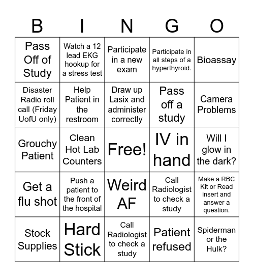 Happy Tech Week Students Bingo Card