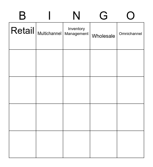 GROUP 1 Bingo Card