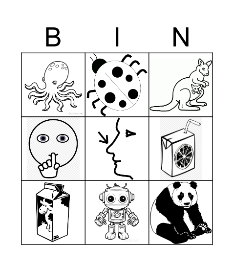 NEW BASIC PHONICS, CL 2 Bingo Card