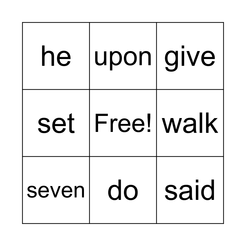 Module 1 Week 3 Bingo Card