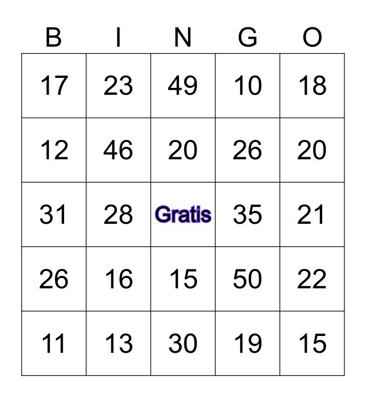 Numbers To 50 Bingo Card numbers-to-50-bingo-card
