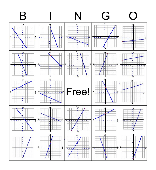 Function Bingo Card