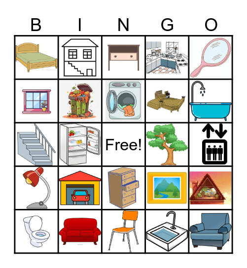 La Casa-Parte 1 Bingo Card