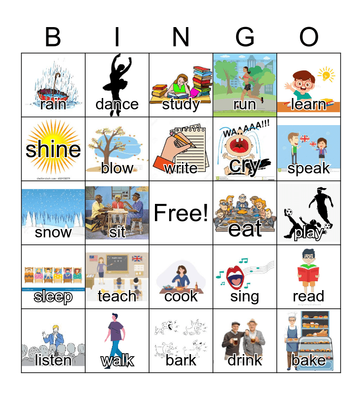 Base Form Bingo Card