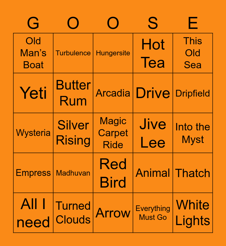 Europe pt. 2 Bingo Card