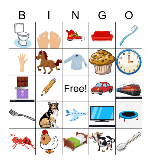 Vocabulaire Semantic Feature Analysis Bingo Card Vocabulaire Semantic Feature Analysis Bingo Card