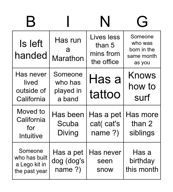 Stapler Potluck Bingo 2023 Bingo Card