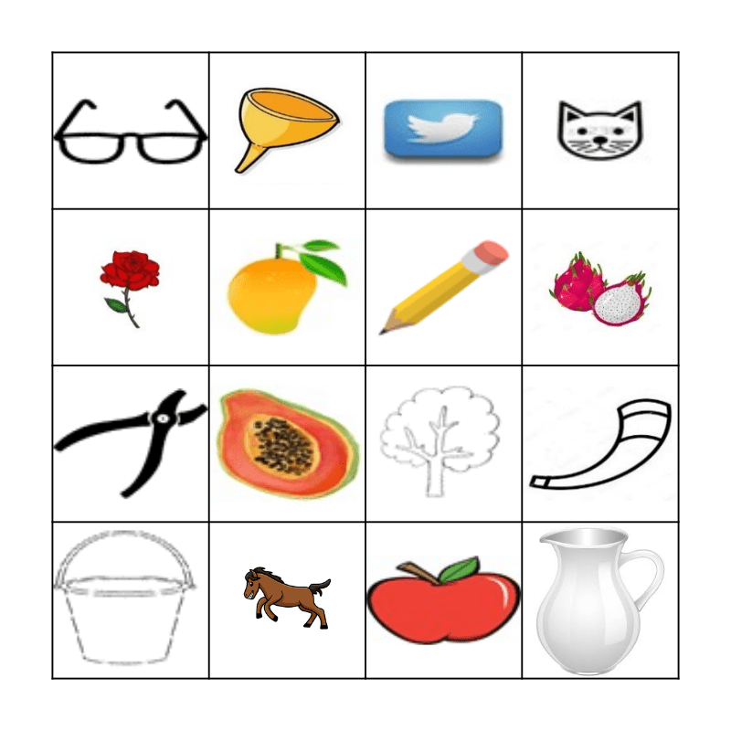 Carton # 9 Bingo Card