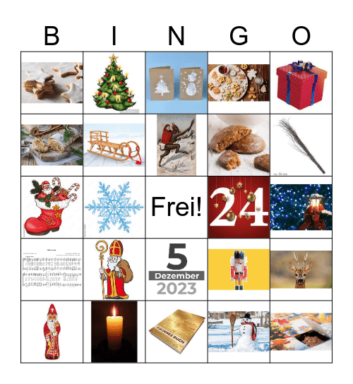 Weihnachten! Bingo Card