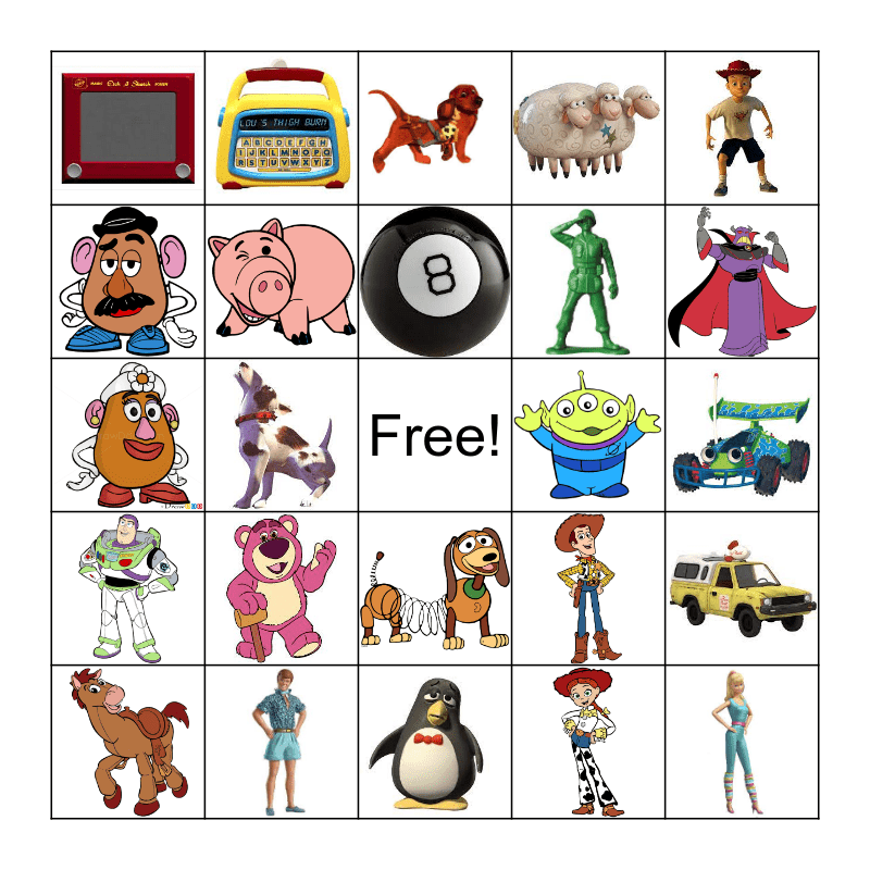 Happy Birthday, Sam! Bingo Card
