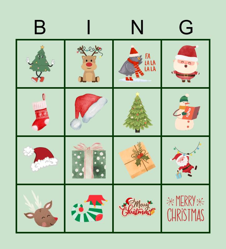 Sing3 Daan3 Zit3 Bingo Card