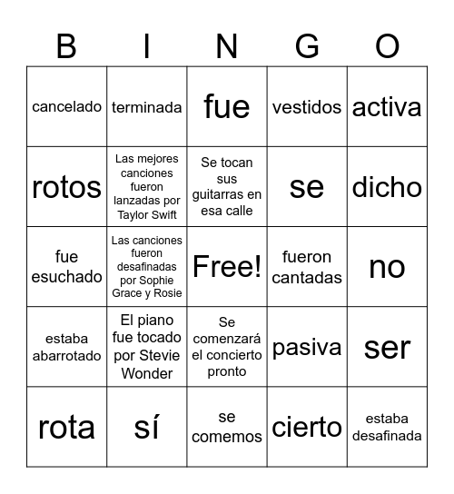 Proyecto Final Bingo Card