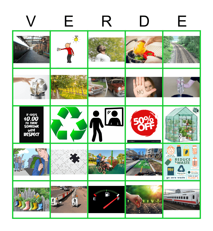 Entreculturas 3 Unidad 4 Así se dice 4-10 Bingo Card