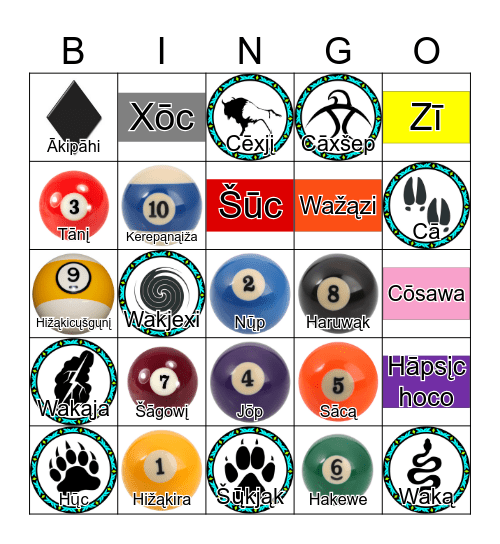 HoCak Bingo! Bingo Card