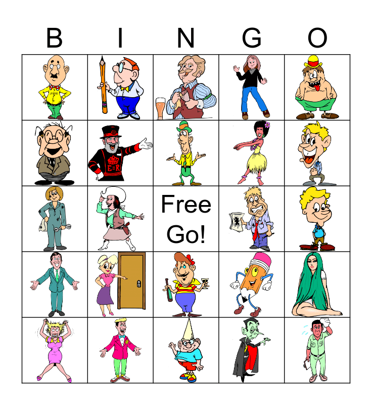WAY TO GO Bingo Card