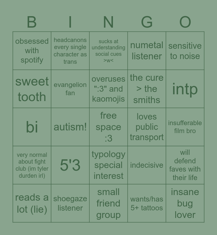 rio bingo ^w^ Bingo Card