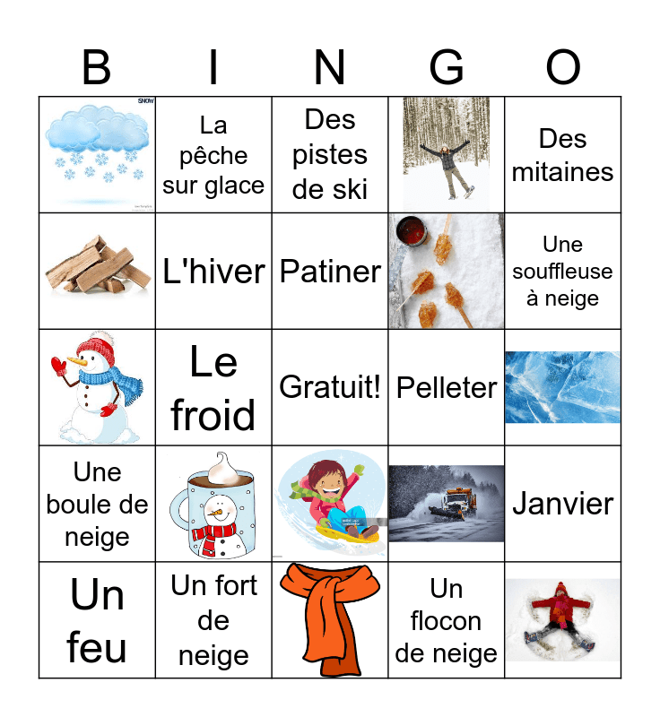 HIVER Bingo Card