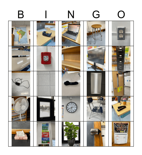 Objetos de la clase Bingo Card