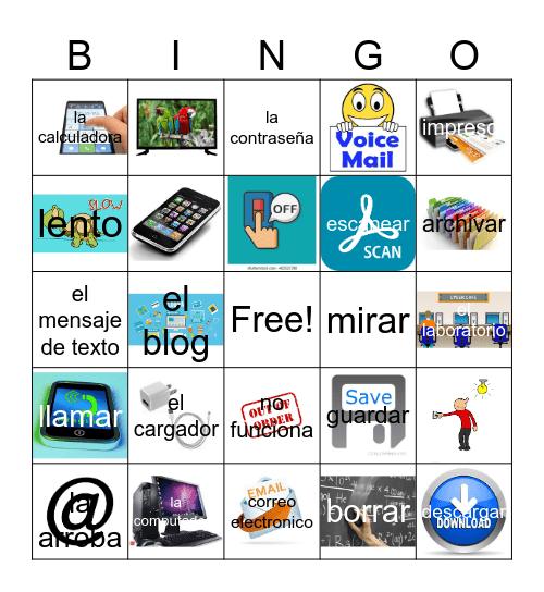 La tecnologia Bingo Card