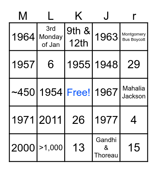 CH L&WJanuary Year of Good Deeds Bingo Card